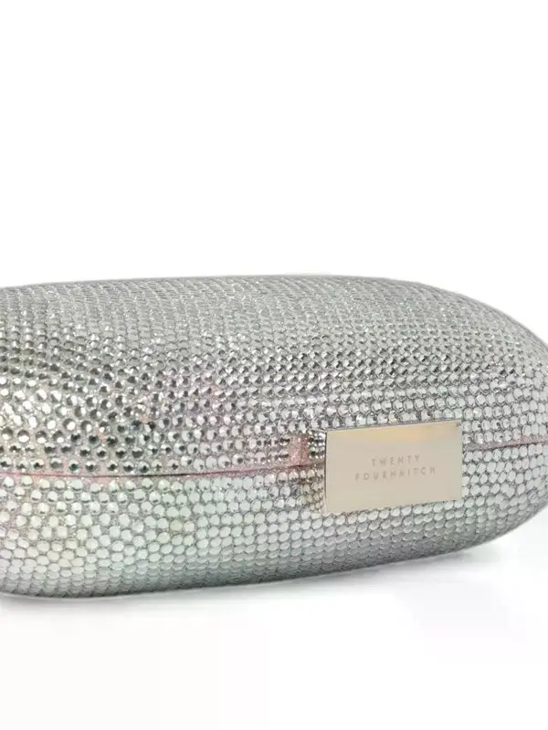 TWENTY FOURHAITCH Sunrise Crystal-embellished Mini Clutch Bag