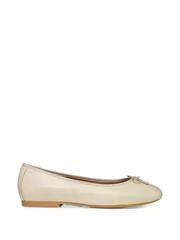 Geox New Palmaria Bow-detail Ballet Flats - Neutrals