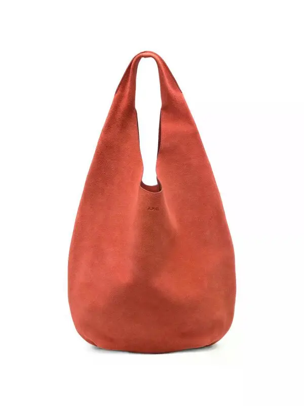 A.p.c. Neige Suede Shoulder Bag