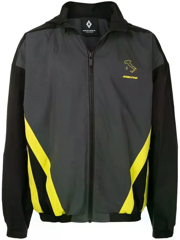 COUNTY OF MILAN Colour-block Track Jacket