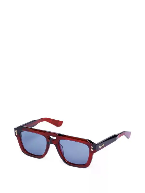 AKONI Geometric-frame Sunglasses