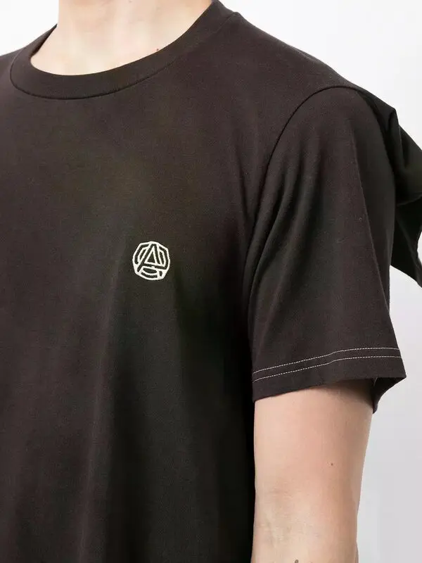 AMBUSH Panel-detail T-shirt - Brown
