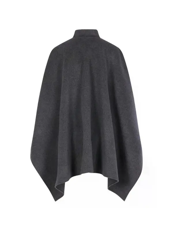 RÓHE Pankou-knot Stand-collar Cape
