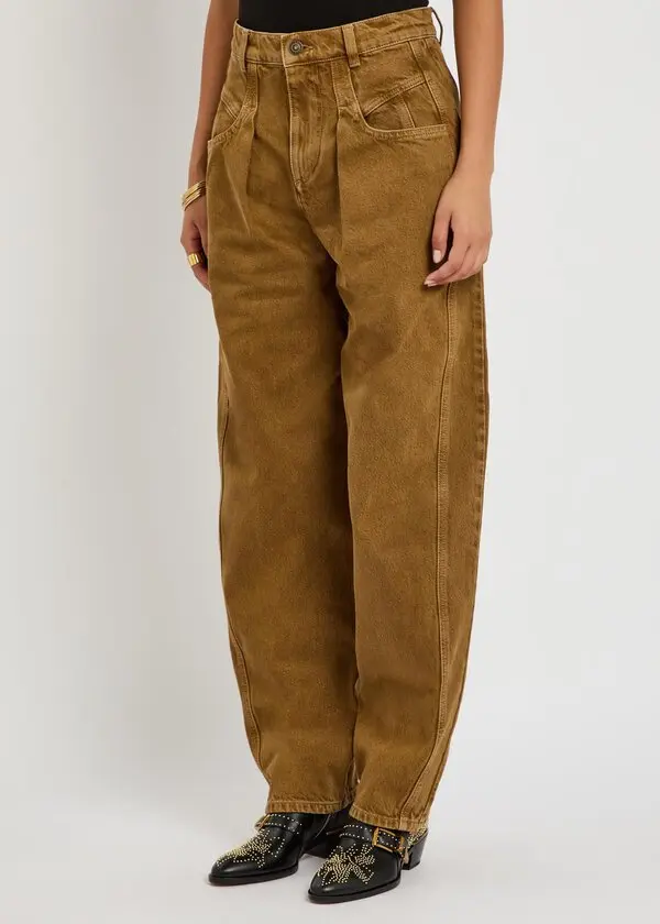 Isabel Marant Étoile Lisha Barrel-leg Jeans