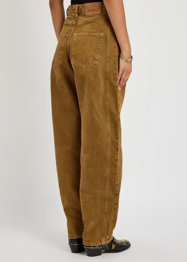 Isabel Marant Étoile Lisha Barrel-leg Jeans