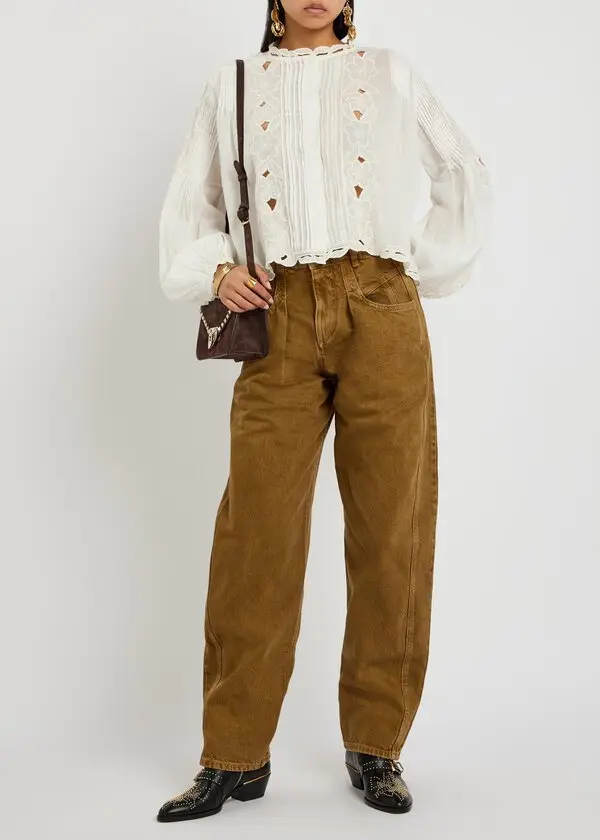 Isabel Marant Étoile Lisha Barrel-leg Jeans