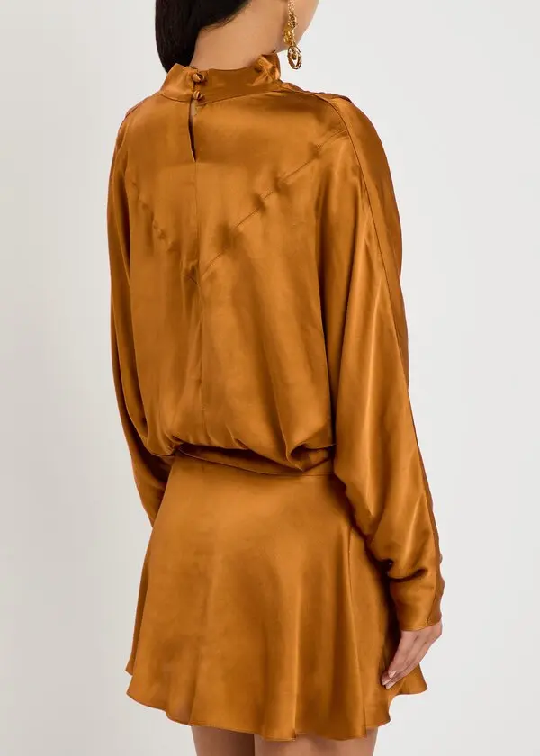 Isabel Marant Étoile Neline Draped Satin Top