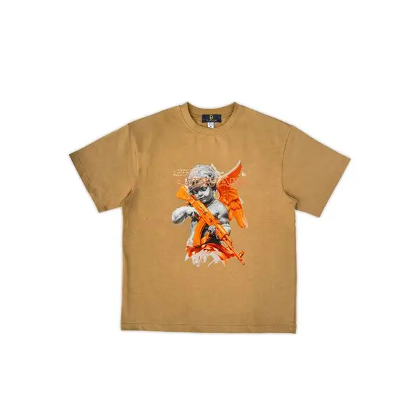 BURVAIN Dune Tee - Brown