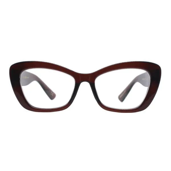 REALITY EYEWEAR Absolutely Flawless Reader - Brown