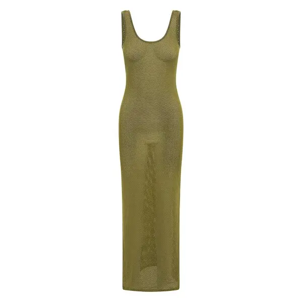 ARMS OF EVE Babylon Dress Pistachio - Green