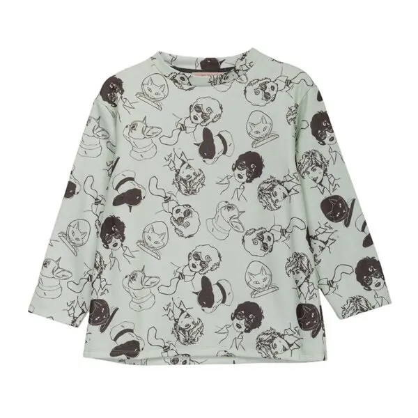 Dolores Promesas Light Printed Navy Sweatshirt