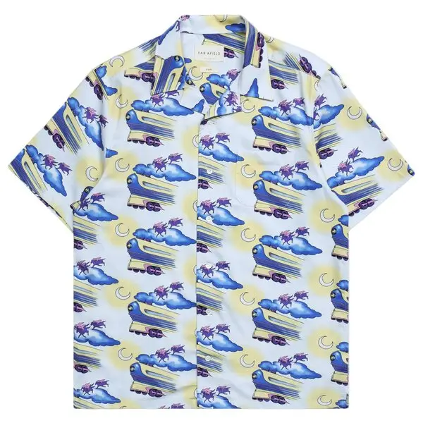 FAR AFIELD Pop Back To The Future Shirt - Brown