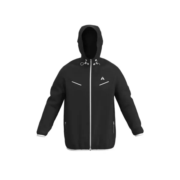 Aora Athletics Ultra-light Eco-friendly Windbreaker Jacket – Lightweight Breathable Water-resistant Activewear Outerwear – Sustainable Jacket For Running, Gym, Yoga, Athleisure, Outdoor Activities, Travel, Layering, Casual Wear, And Everyday Comfort - Black