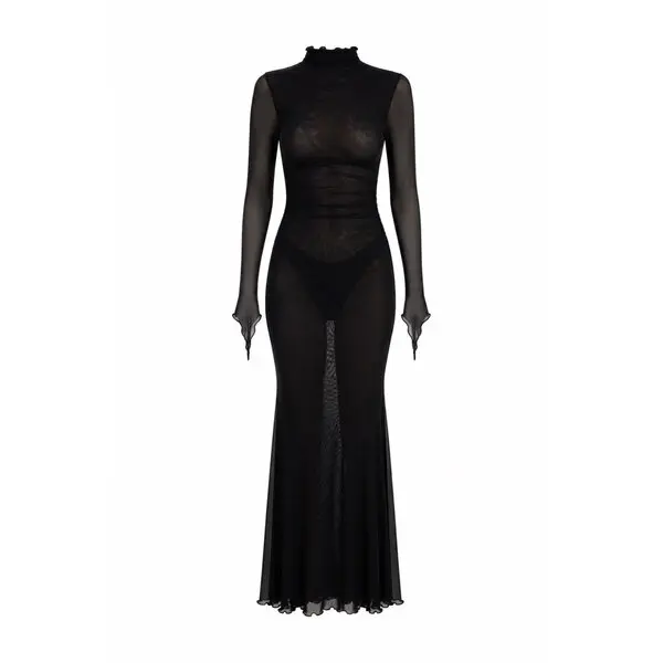 AMORTIZIA Shadow Dress - Black
