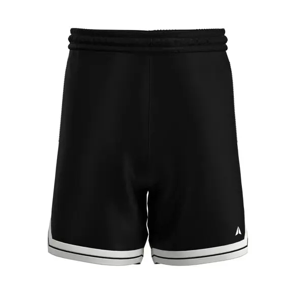 AORA ATHLETICS Tech Eco-friendly Basketball Shorts – Lightweight Breathable Quick-dry Athletic Shorts – Sustainable Activewear Shorts For Gym, Basketball, Running, Yoga, Athleisure, Outdoor Activities, Travel, Layering, And Everyday Comfort - Black