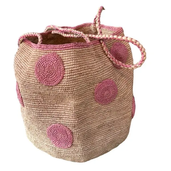 ZANATANY CONCEPTS Biscotty- Pink Bag - Orange