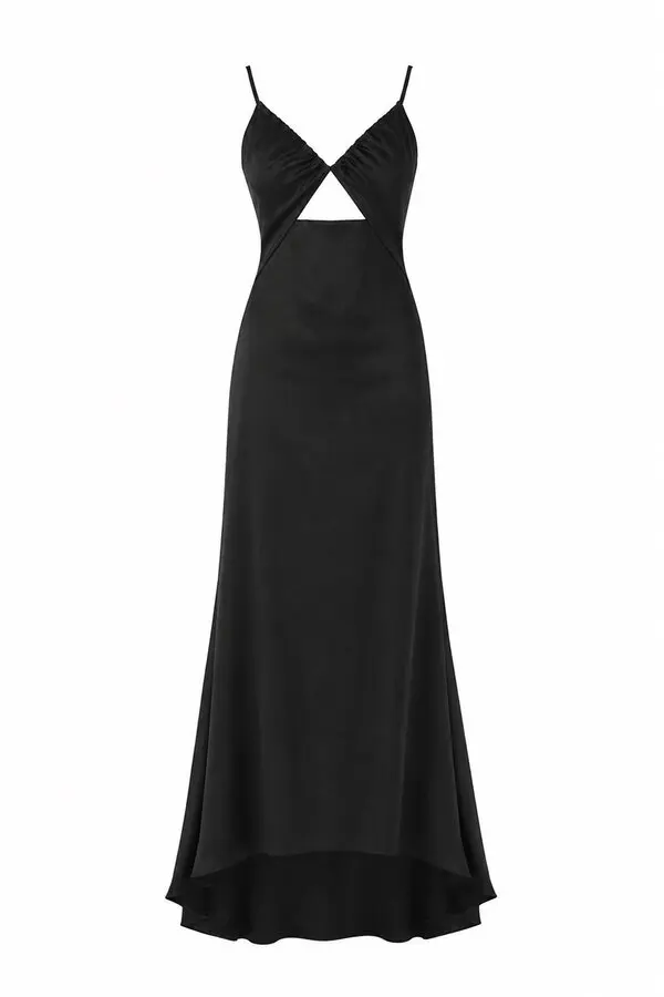EXQUISE Itzel Maxi Dress - Black