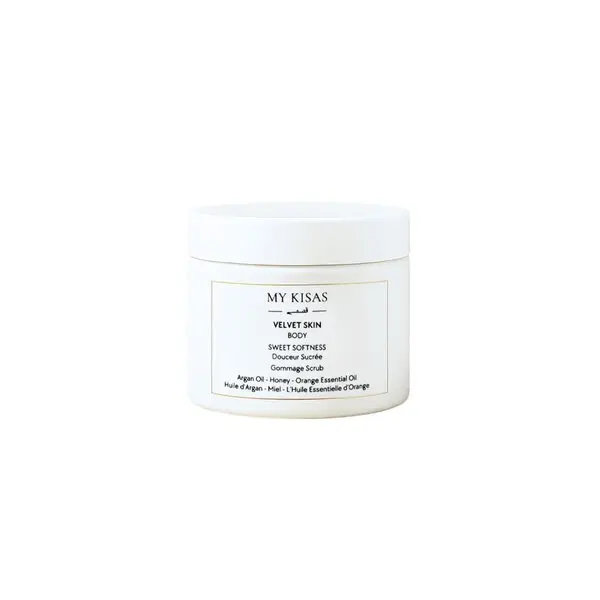 My Kisas Neutrals Sweet Softness Body Scrub With Argan Oil, Honey, Apricot Oil - Orange