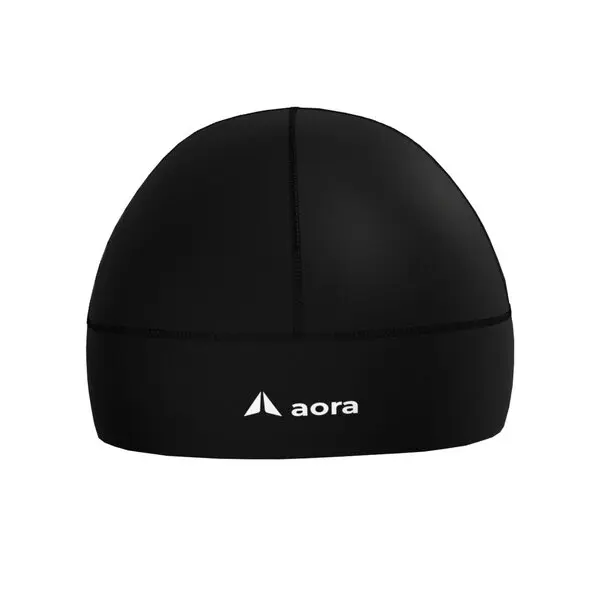 AORA ATHLETICS Eco-friendly Beanie And – Lightweight Warm Breathable Knit Hat – Sustainable Winter Accessory For Outdoor Activities, Workouts, Athleisure, Casual Wear, Travel, Layering, And Everyday Comfort - Black