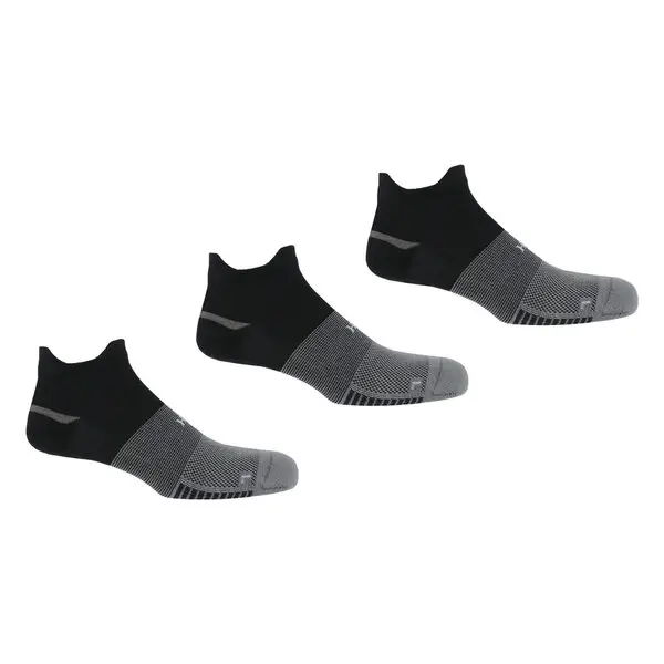 PEPER HAROW - MADE IN ENGLAND Dual Luxury Walking Socks Three Pair Bundle - Black