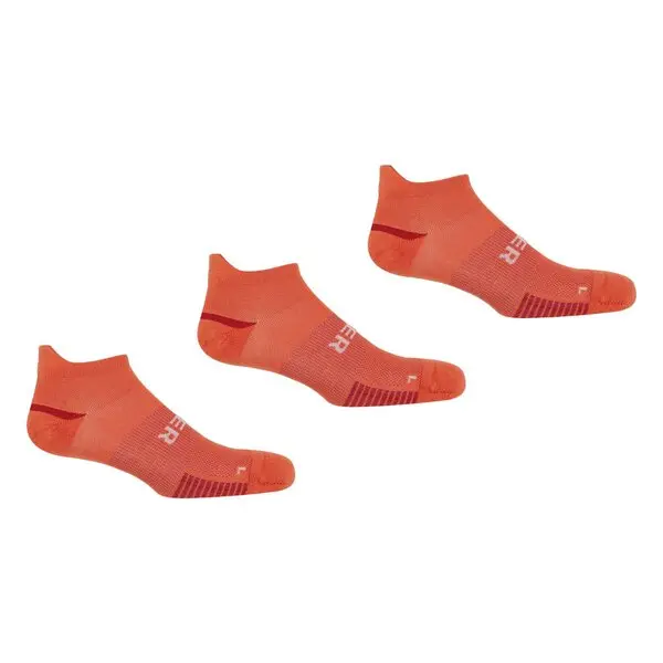 PEPER HAROW - MADE IN ENGLAND Aero Luxury Gym Socks Three Pair Bundle - Orange