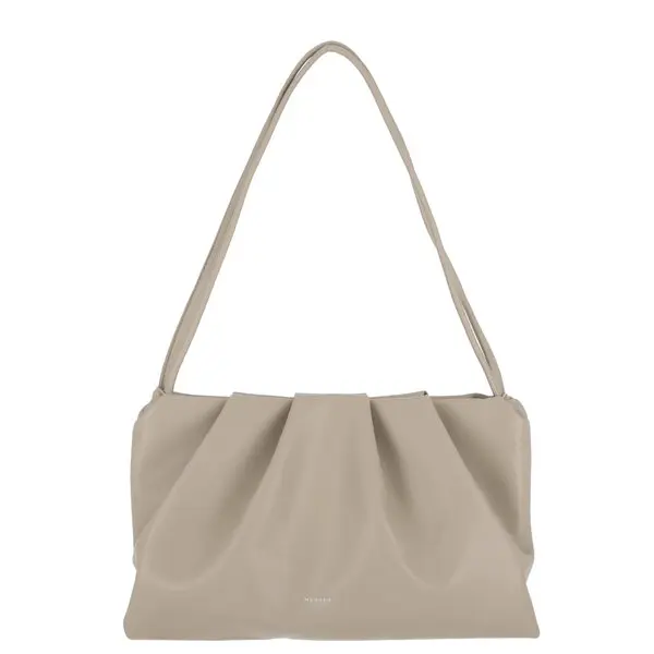 Marhen.j Neutrals Sabrina Vegan Leather Oatmeal - Black