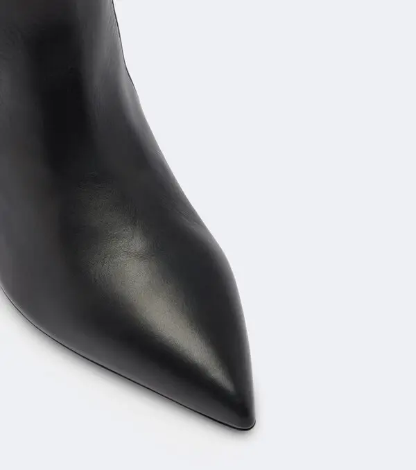 Paris Texas Stiletto Leather Knee-high Boots