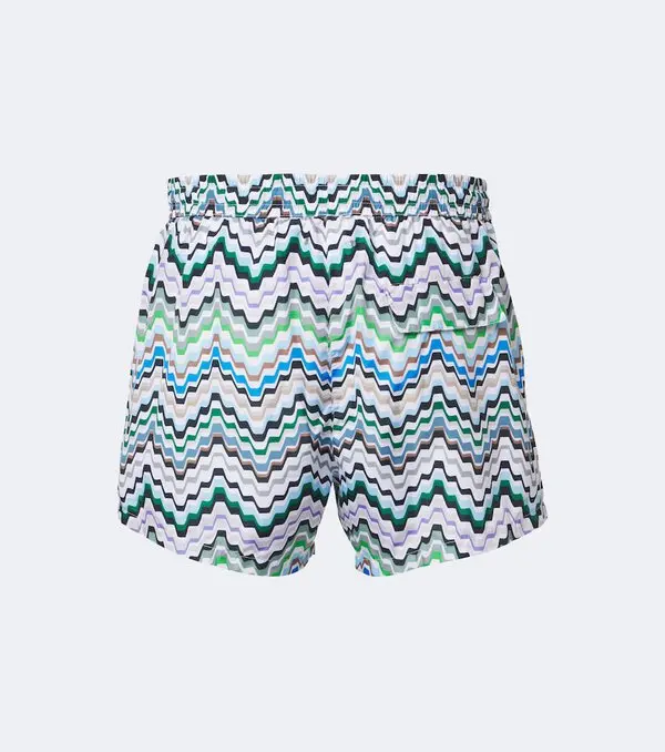 Missoni Greek Key Swim Trunks