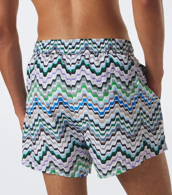 Missoni Greek Key Swim Trunks