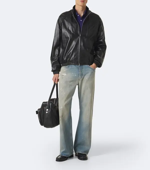 Acne Studios Lokot Leather Jacket