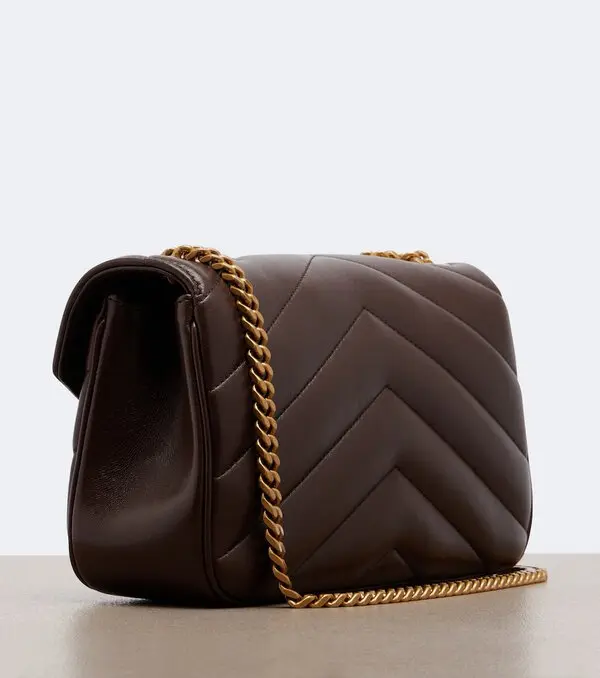 Saint Laurent Loulou Small Leather Shoulder Bag