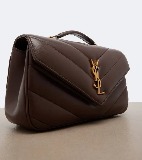Saint Laurent Loulou Small Leather Shoulder Bag