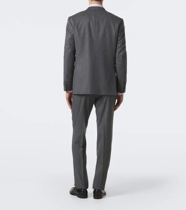 Canali Chalk Stripe Wool Suit