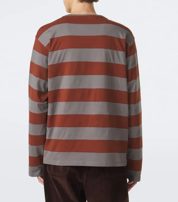 Miu Miu Striped Cotton Jersey T-shirt