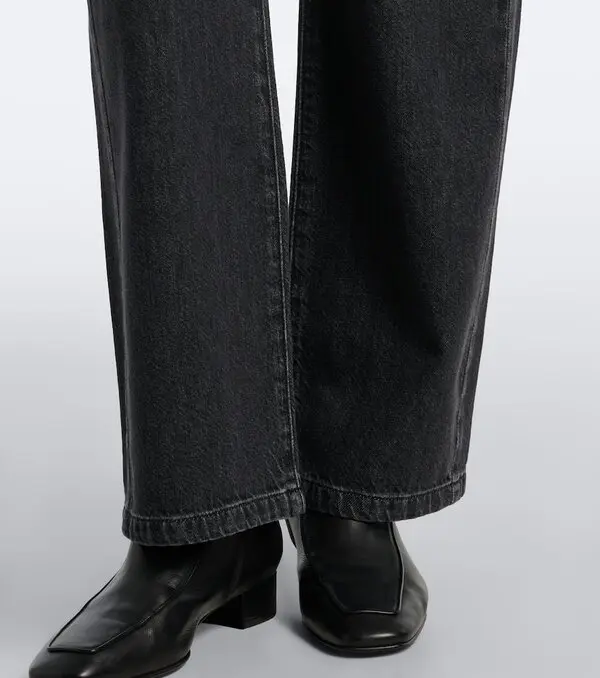 Max Mara High-rise Straight Jeans - Black