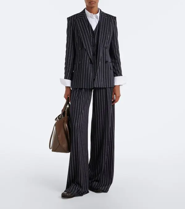 Max Mara Croc-effect Leather Penny Loafers