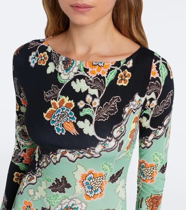 Roberto Cavalli Floral Maxi Dress