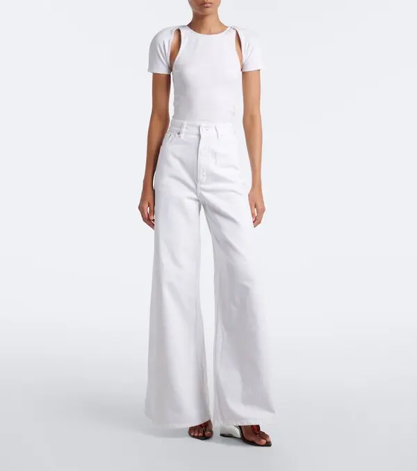 Alaïa Wide-leg Jeans