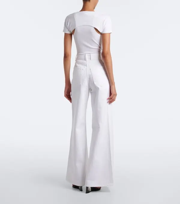 Alaïa Wide-leg Jeans