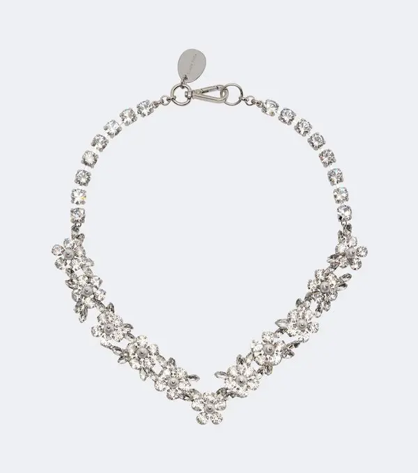 Simone Rocha Embellished Necklace - Silver