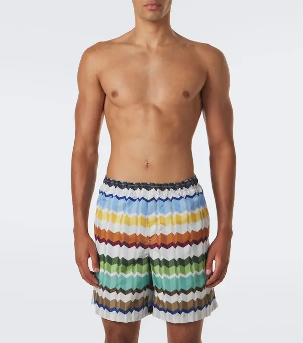 Missoni Zigzag Swim Trunks