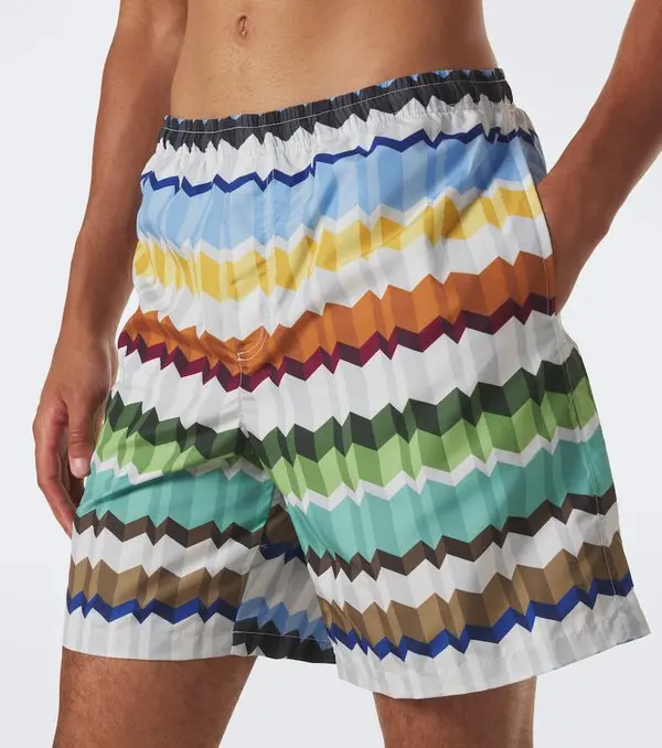 Missoni Zigzag Swim Trunks