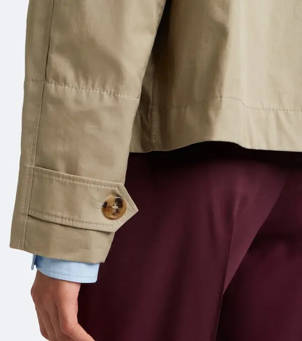 Burberry Cotton Gabardine Jacket