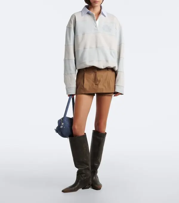 Paris Texas Bettina Leather Knee-high Boots - Brown