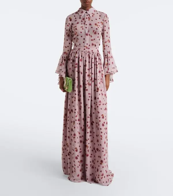 MARKARIAN Wilma Floral Chiffon Shirt