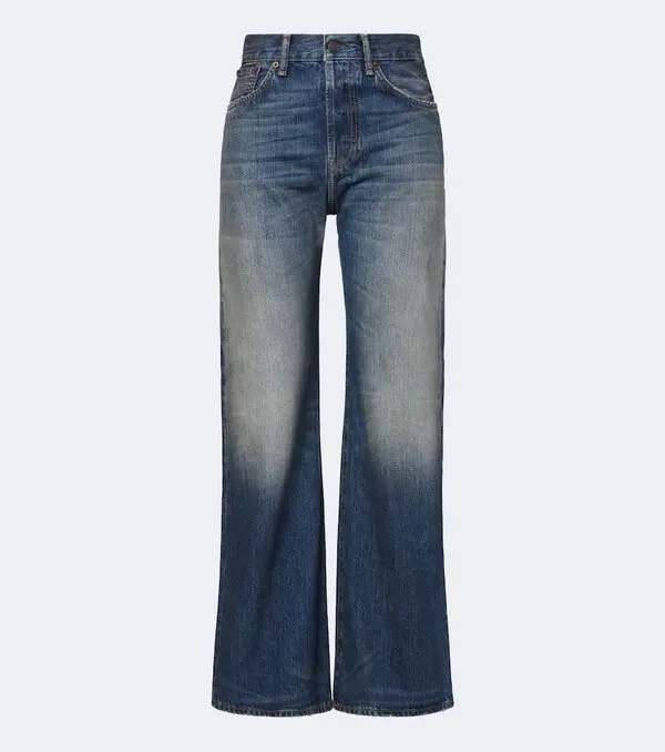 Acne Studios 2021f Wide-leg Jeans - Blue