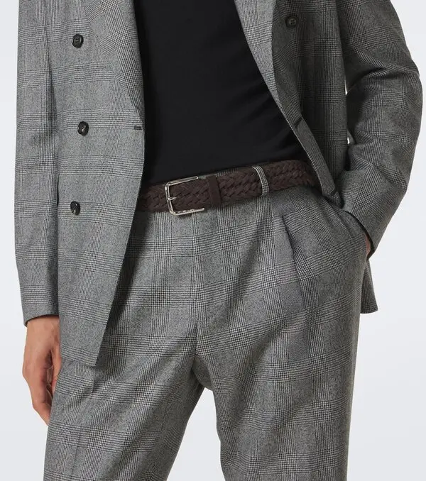 Church's Castoro Braided Suede Belt