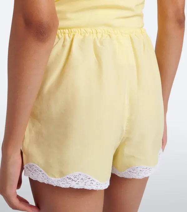 Posse Tabitha Embroidered Shorts