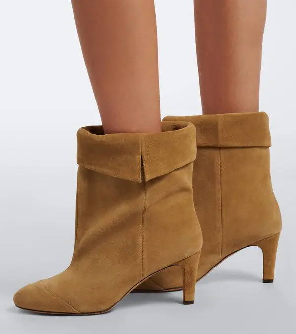 Isabel Marant Étoile Eldra Suede Ankle Boots