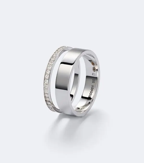 REPOSSI Berbere 18kt White Gold Ring With Diamonds